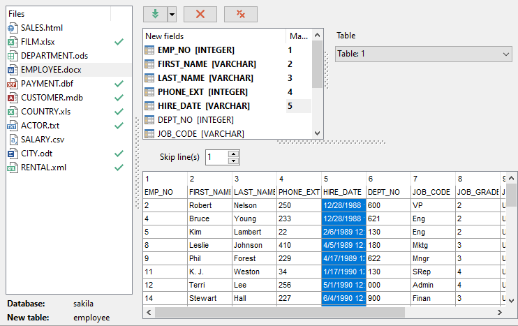 Online Documentation For Data Import For Sql Server Sqlmanager